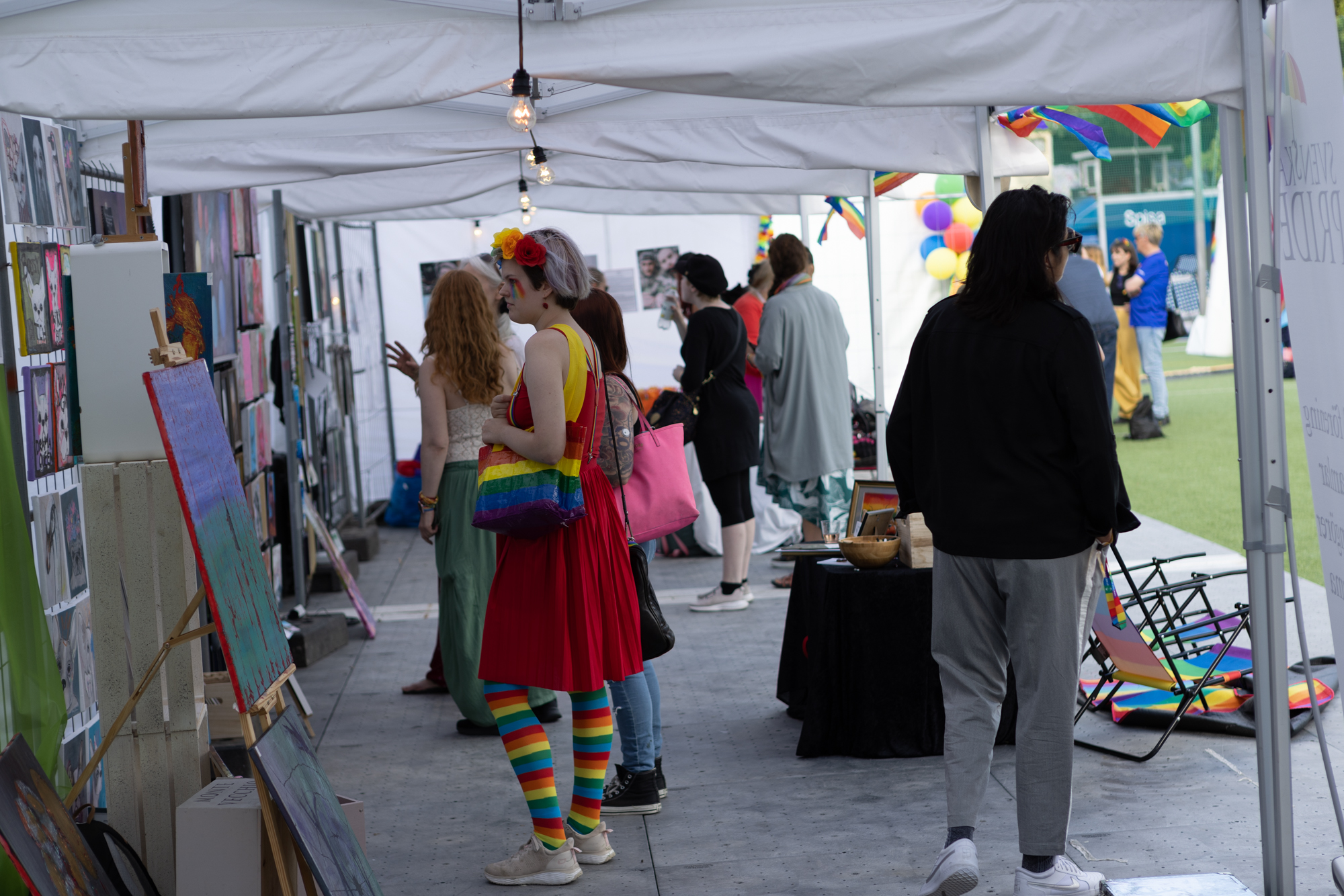 Pride Park onsdag den 2 augusti 2023 – Stockholm Pride