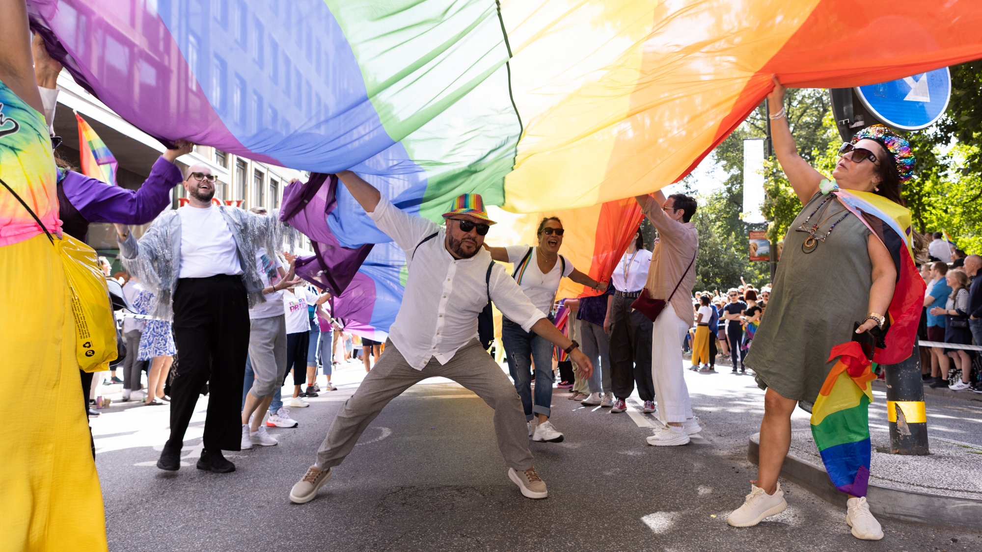 Pride Park och Parade lördag den 5 augusti 2023 – Stockholm Pride